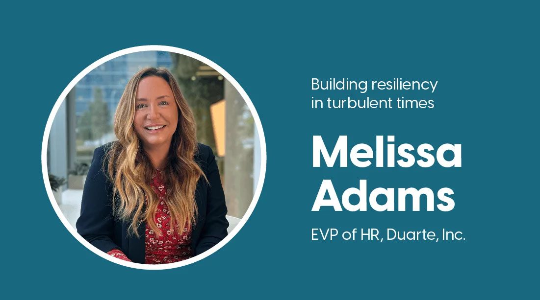 Building resiliency in turbulent times | Duarte